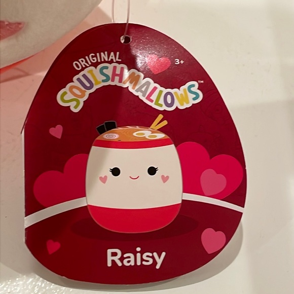Squishmallows | Other | Nwt 5 Shun The Sushi Raisy The Ramen Valentine Squishmallow Set | Poshmark